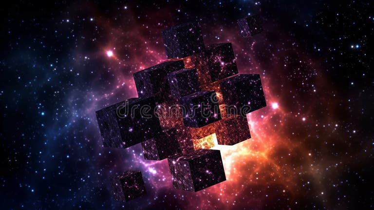 An Abstract Interpretation of Dark Matter, with Intricate Patterns and ...