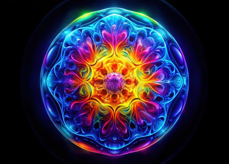 A Captivating Visual Symphony Abstract Cymatics Display of Vibrating ...