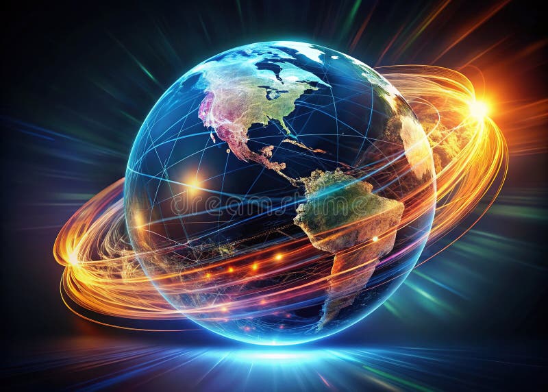 A Captivating Visual Symphony: a Futuristic 3D Rendering of Earth S ...