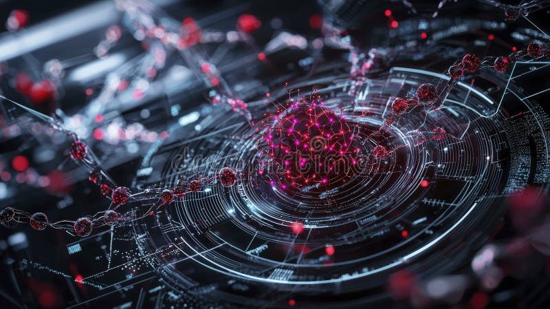 Ai Algorithms Analyzing Data Patterns In A High Tech Environment Visual 0213