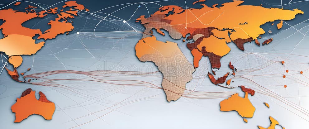 A Captivating Visualization of Interconnected Digital Nodes ...