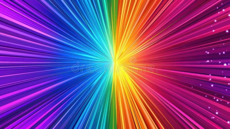 Captivating Visuals Bursting with Color and Movement. a Dynamic Display ...