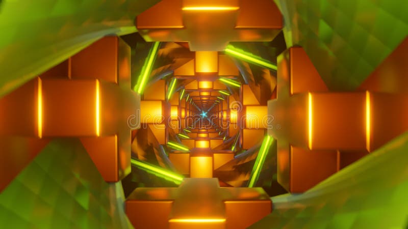 Captivating Visuals of a Hypnotic Abstract Neon Multicolor Psychedelic ...