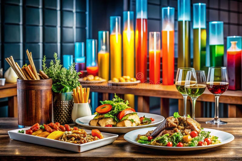 Visualizing Culinary Data a Delicious Bar Graph Wall Chart Explores ...