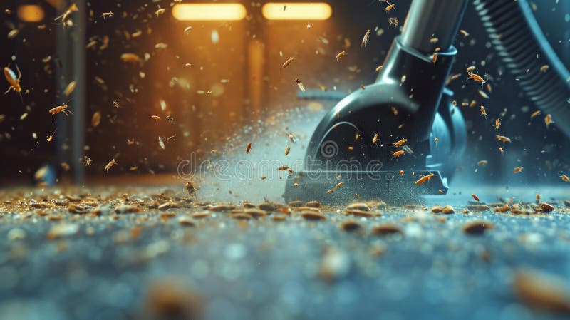 Dynamic Vacuum Action, Dust Particles Floating, Wallpaper Design ...