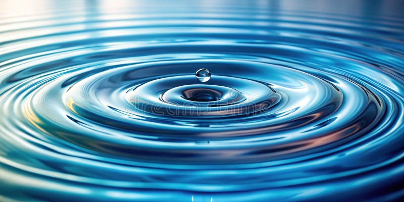 Captivating Water Ripple Patterns a CloseUp Abstract Exploration of ...