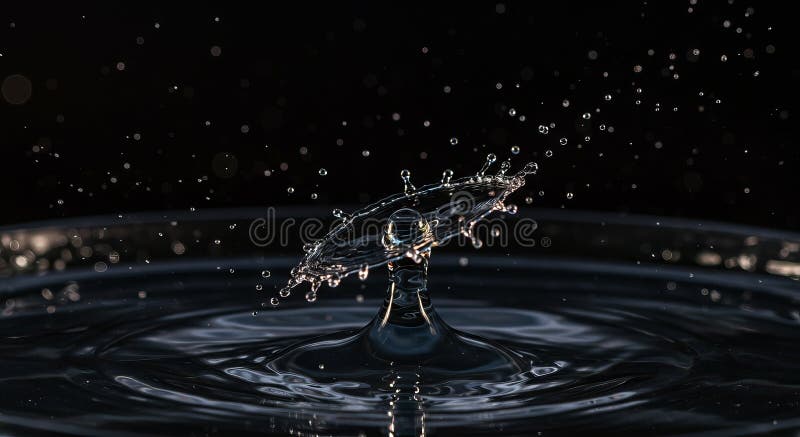 Captivating Water Splash in Mid-air Captured with High-speed ...