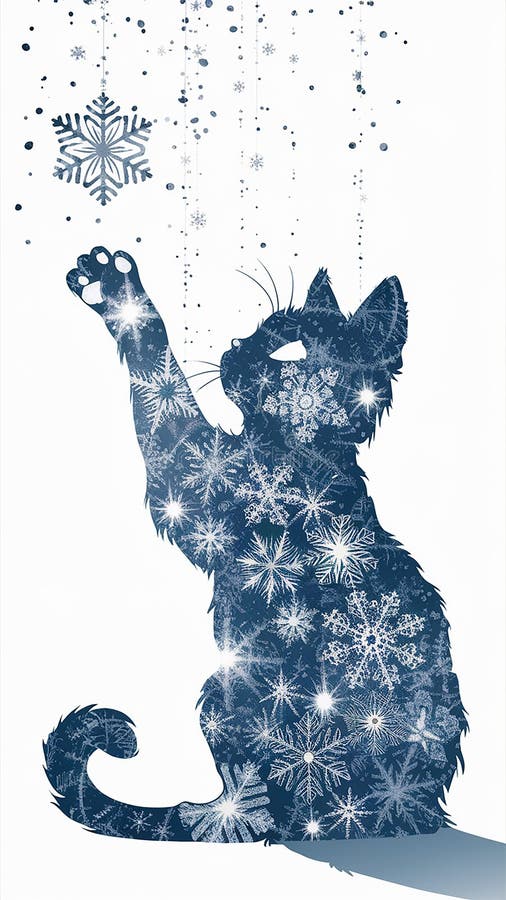 Set of Snowflake Patterns - Snowflake Vector Patterns. Stock Vector ...