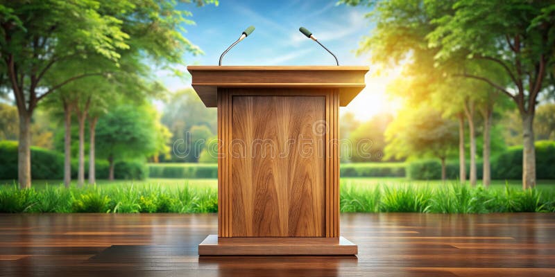 Captivating Wooden Podium for Professional Presentations Elevate Your ...