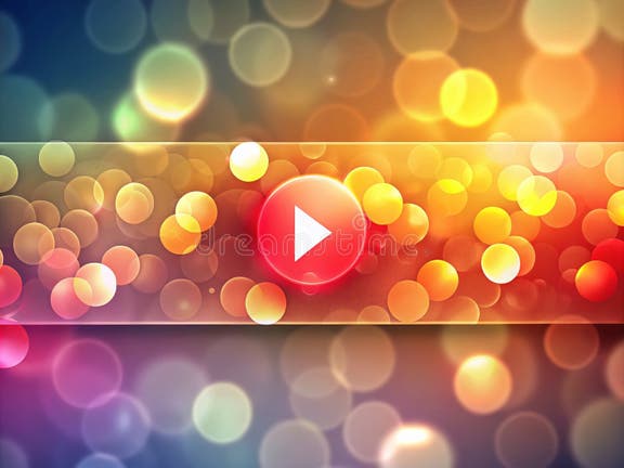 Captivating YouTube Channel Banner Design Professional Header Bokeh ...