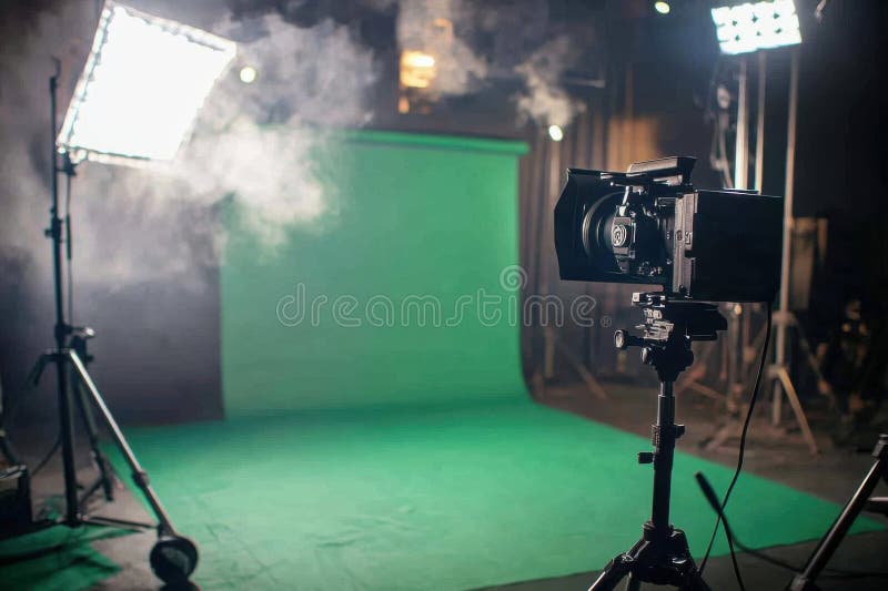 Capture Cinematic Vision with Professional Camera and Green Screen ...