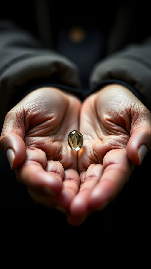 A Apture a Close-up of Two Hands Stock Illustration - Illustration of ...