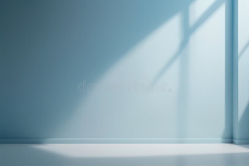 Room with Window Shadow , Minimalist Studio Empty Room, Empty Room for ...