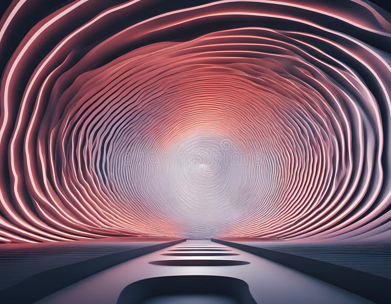 Capture a Dynamic and Immersive Image Featuring a Swirling, Distorted ...
