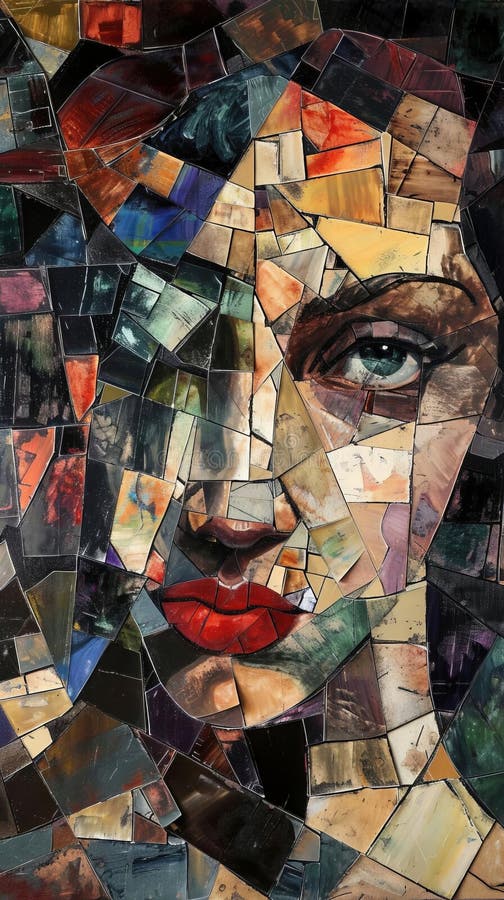 Capture the Essence of Cubism in a Frontal View Portrait Explore ...