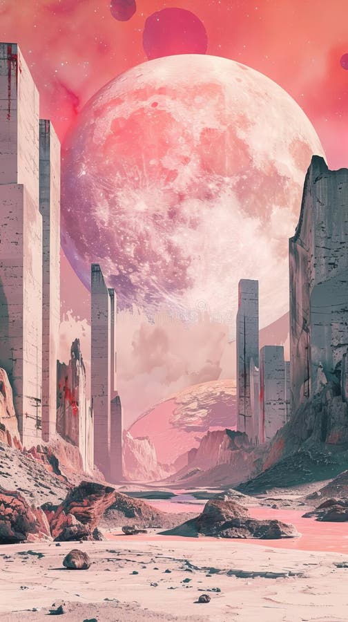 Capture the Essence of a Desolate Future World with a Watercolor Touch ...