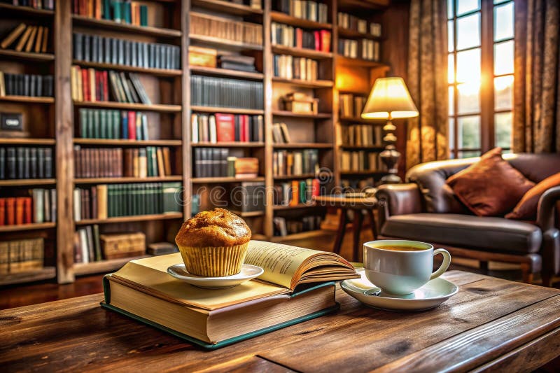 Retro Library Coffee Table Scene Fashion Photography Inspiration ...