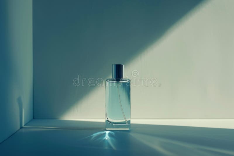 Capture the Essence of Perfume Elegance in a Studio Shot, Where Spray ...