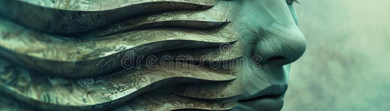 Capture the Essence of a Surreal Dream with a Side View Portrait of a ...