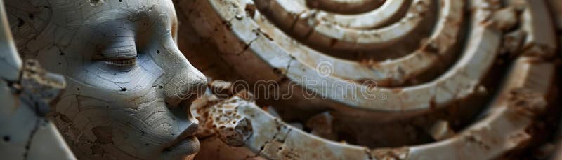 Capture the Essence of a Surreal Dream with a Side View Portrait of a ...