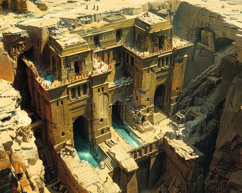 Capture the Essence of Unearthing Ancient Wonders from a Unique Side ...