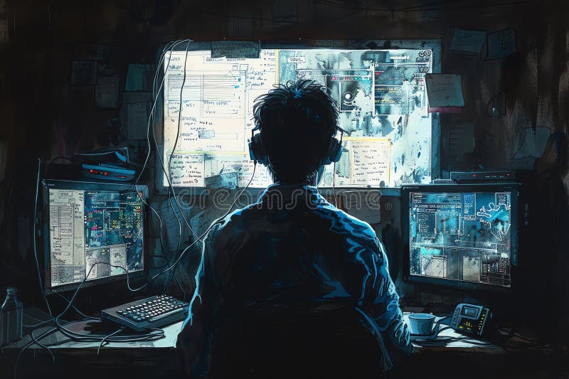 Capture the Essence of a Wide-angle View Hacker in a Traditional Medium ...