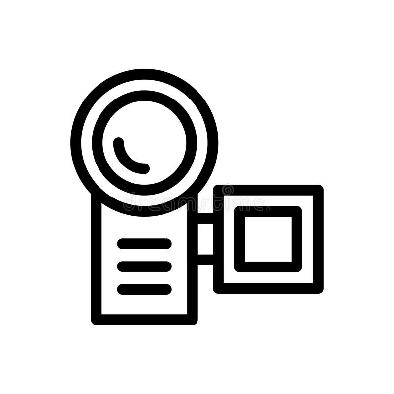 Capture Vector Thin Line Icon Stock Vector - Illustration of control ...