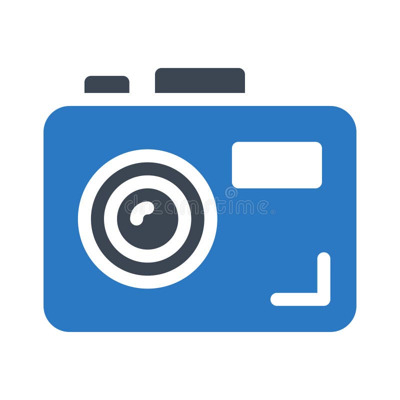 Capture glyph color icon stock vector. Illustration of simple - 158551142