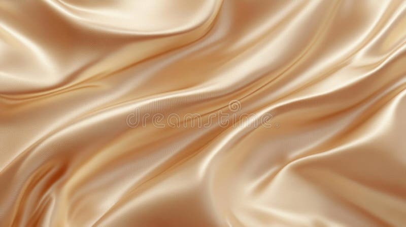 Capture the Luxurious Feel of Golden Satin Fabric and Silky Smooth ...
