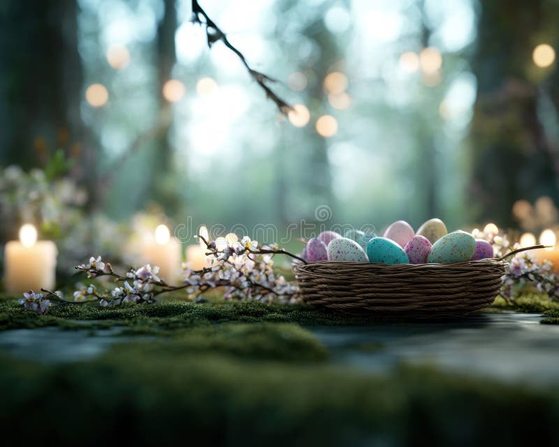 Capture the Magic of Spring with an Enchanting Easter Feast Scene this ...
