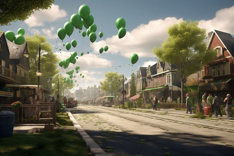 Capture the Sense of Community Bonding through. Generative Ai Stock ...