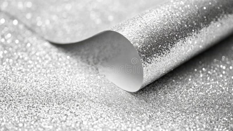 Capture Silver Glitter Texture Background, and Shimmer Material Concept ...