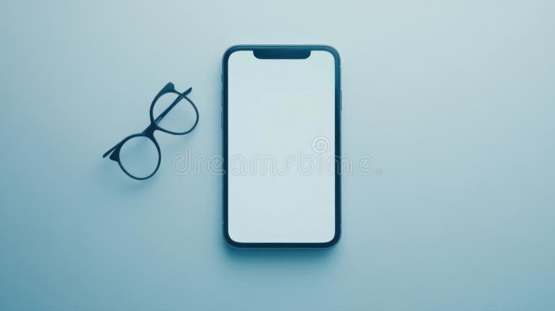 Capture a Smart Phone Flat Lay with Spectacles and Minimalist Aesthetic ...
