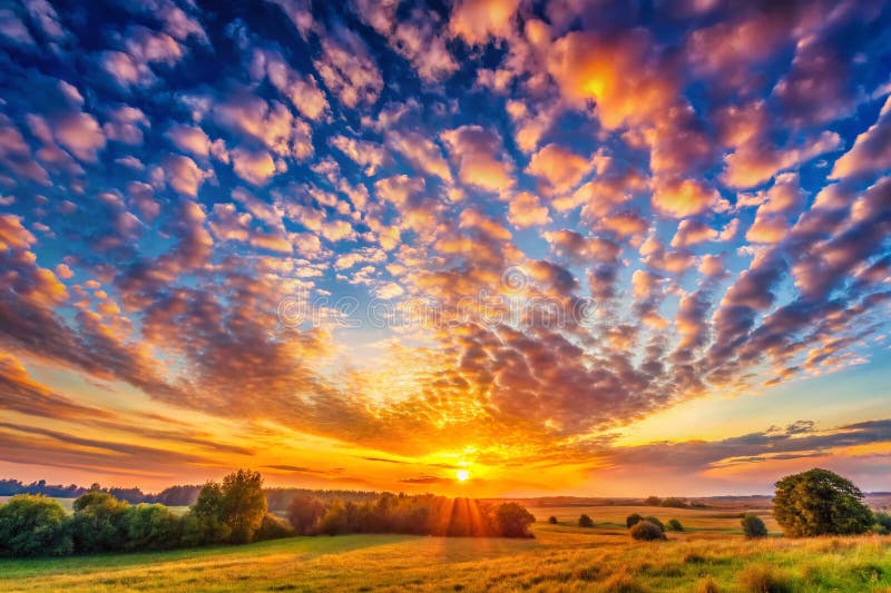 Capture Stunning Morning Light a Panoramic Dawn Sky Template for ...