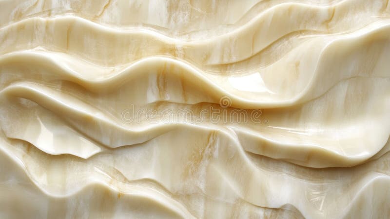 Subtle Waves in Beige Plastic a Textured Background for Modern Design ...
