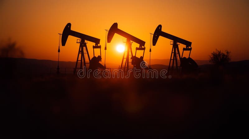 Capture Synergy between Operating Oil Pumpjacks in an Oil Field Stock ...