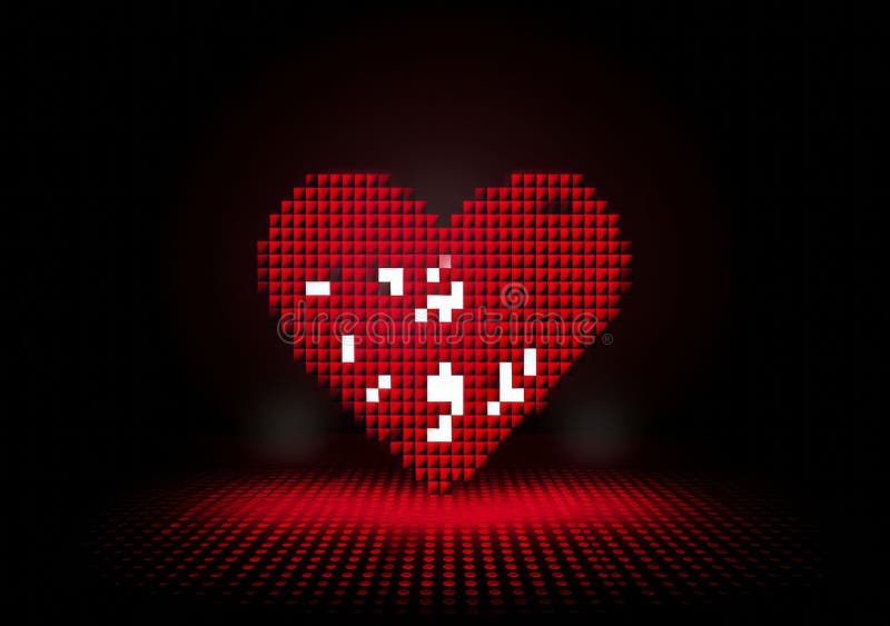 Capture Their Heart: Unique Red Heart Icon with Not Sent Text Stock ...