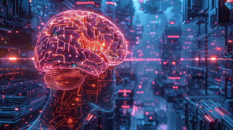 Capture an Unexpected Camera Angle of a Futuristic Brain-computer ...