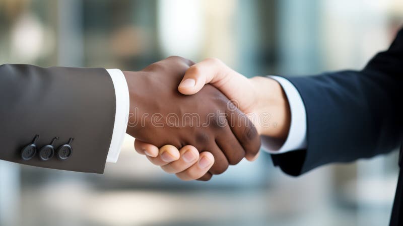 Clasped Hands, Symbolizing Unity, Agreement, Ideal for Diverse Concepts ...