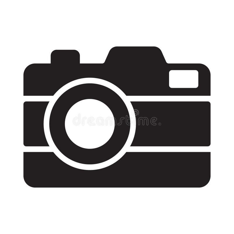 Capture Glyph Flat Vector Icon Stock Vector - Illustration of icons ...