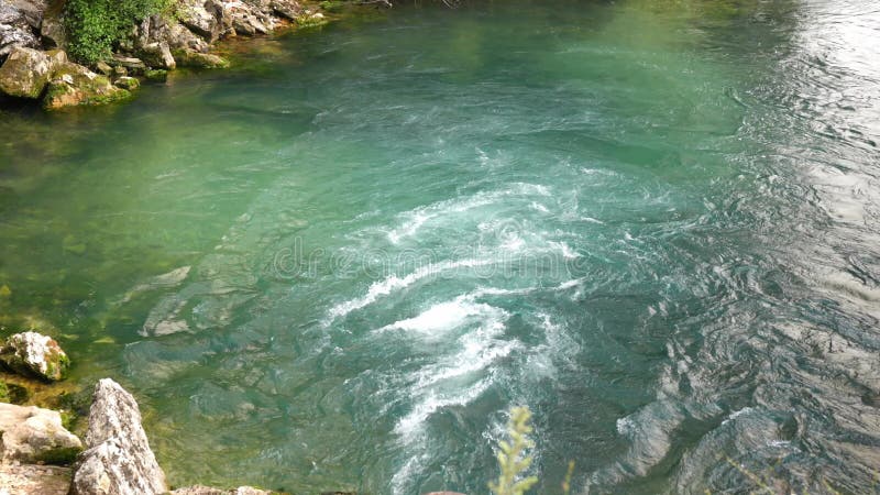 Captured from Above, the Dynamic, Cascading Flow of a Crystal-clear ...