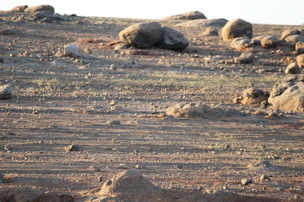 Rock Shadows in the Evening Stock Image - Image of shadows, bhatgar ...