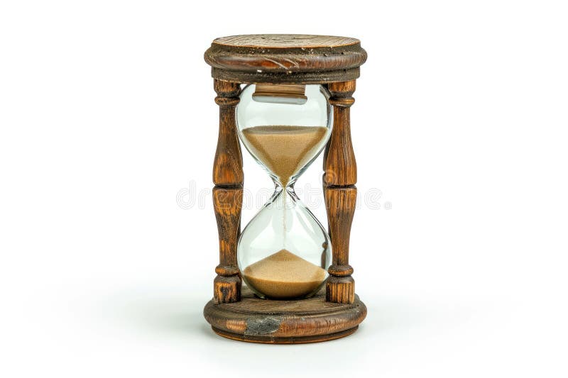 Hourglass with Sand, Measure Time with this Classic Device Stock Image ...