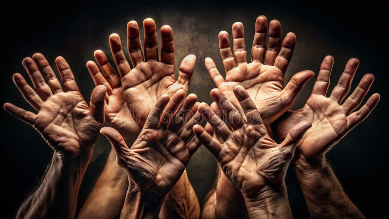 Captured in Shadow Stunning Hand Gestures in LowLight Photography ...