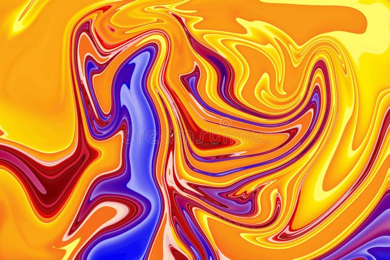 Capturing Essence through the Art of Fluidity Modern Abstract ...