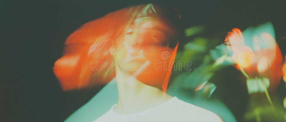 Exploring Surreal Double Exposure Effects with Layered Images on a Dark ...