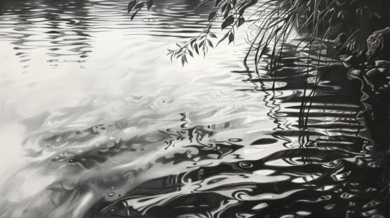 Capturing the Fluidity and Texture of Water in Charcoal Stock ...