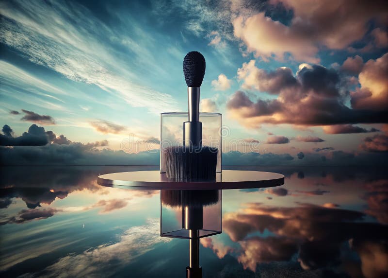 Capturing the Industrial Spirit Silhouette Foundation Brush Reflection ...