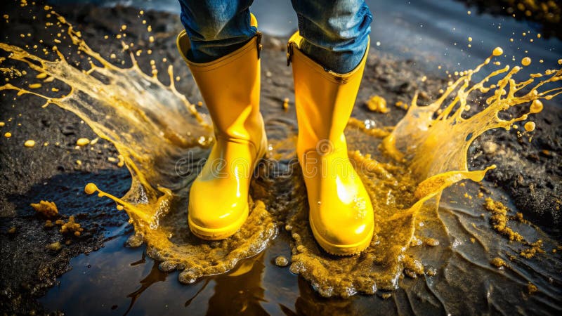 Capturing the Joy of Muddy Adventures Stunning Aerial Perspective of ...