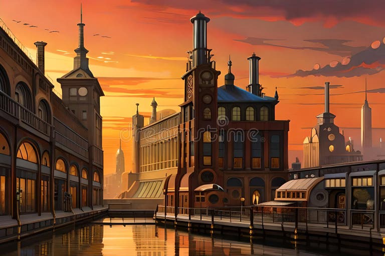 Dystopian Setting Stock Illustrations 640 Dystopian Setting Stock